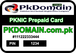 PKNIC Prepaid Cards, Buy Cheap PKNIC Domain Card Credits